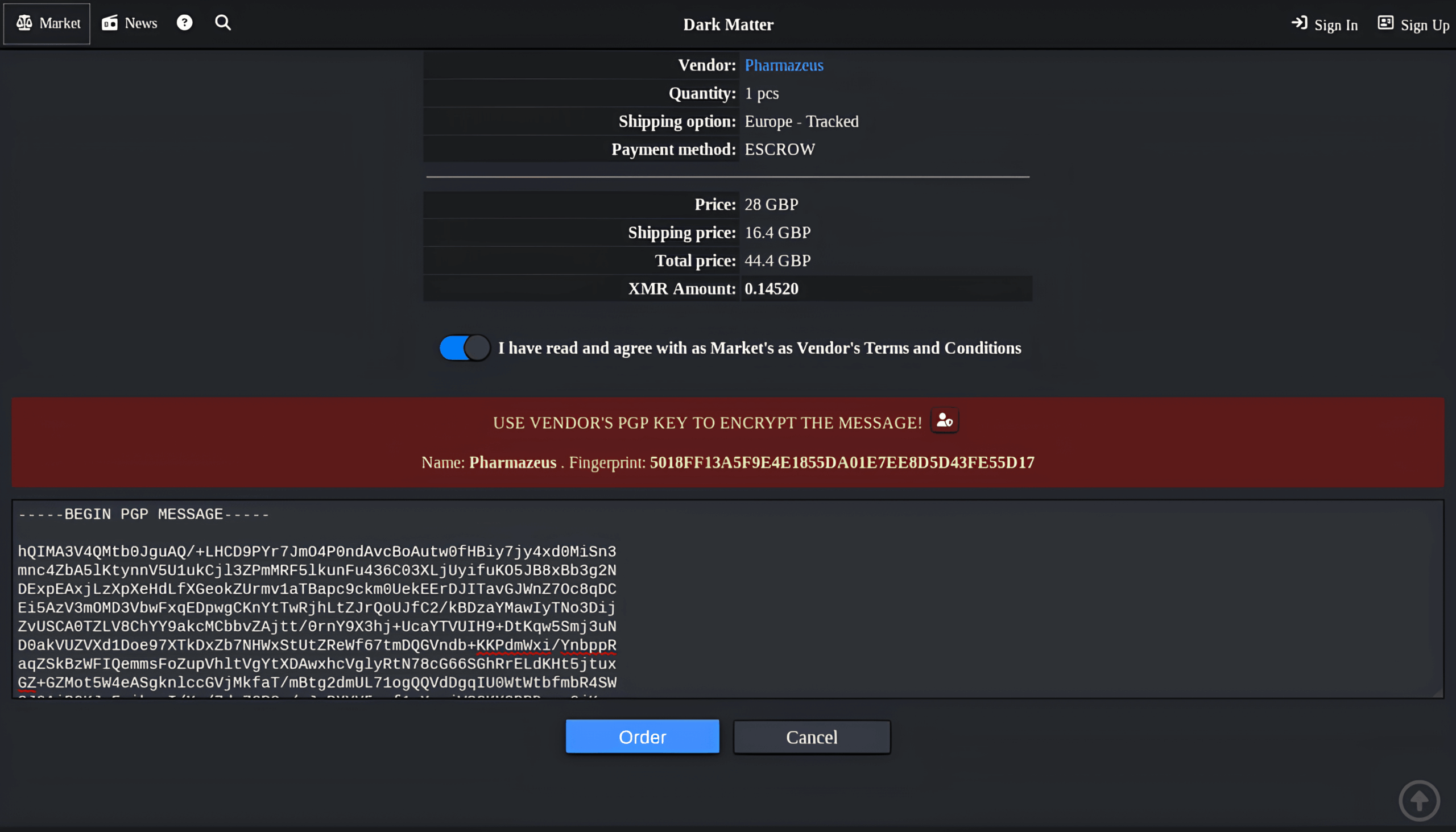 About - DarkMatter Market